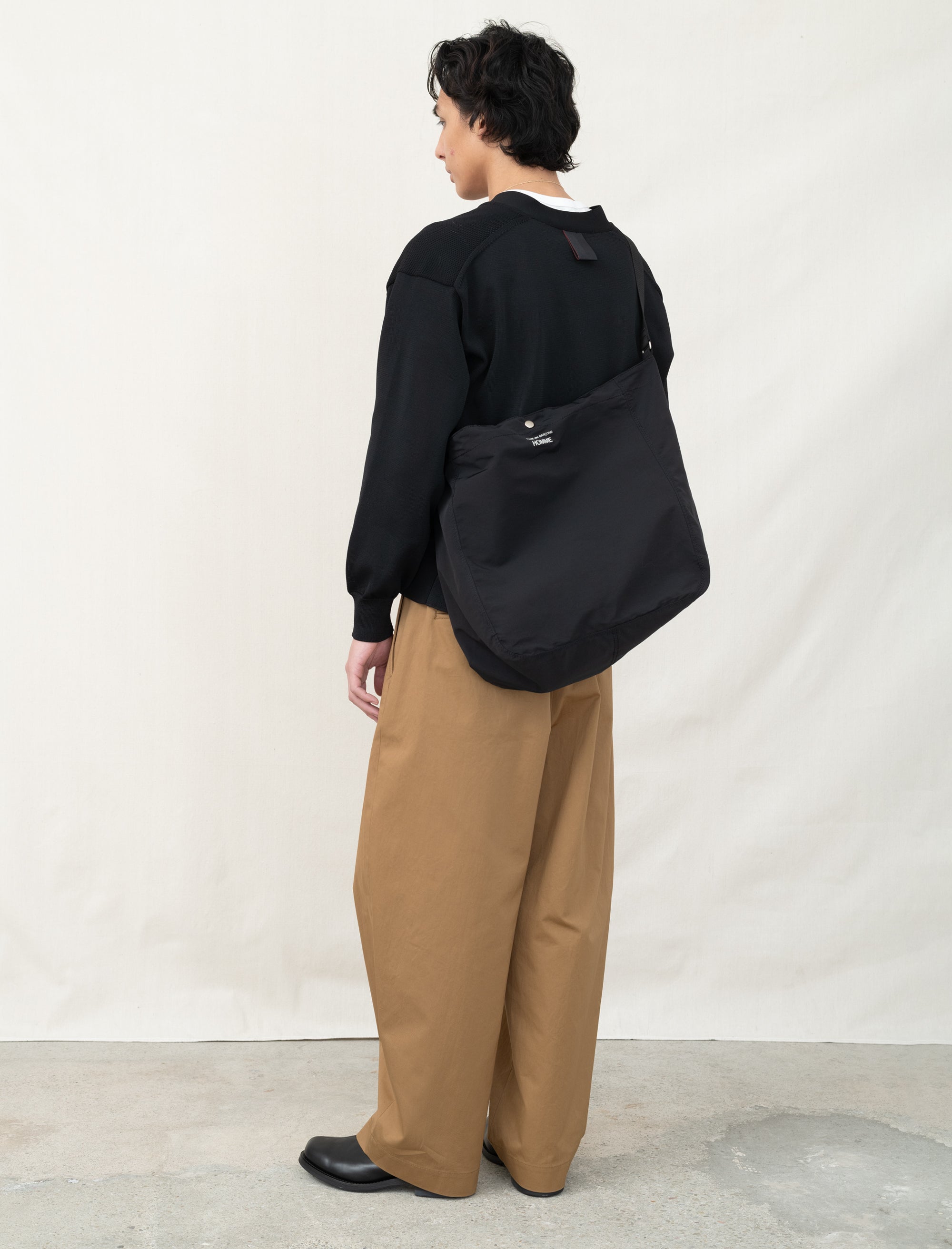 Comme Des Garçons Homme Nylon Tote (Black) – Bows and Arrows