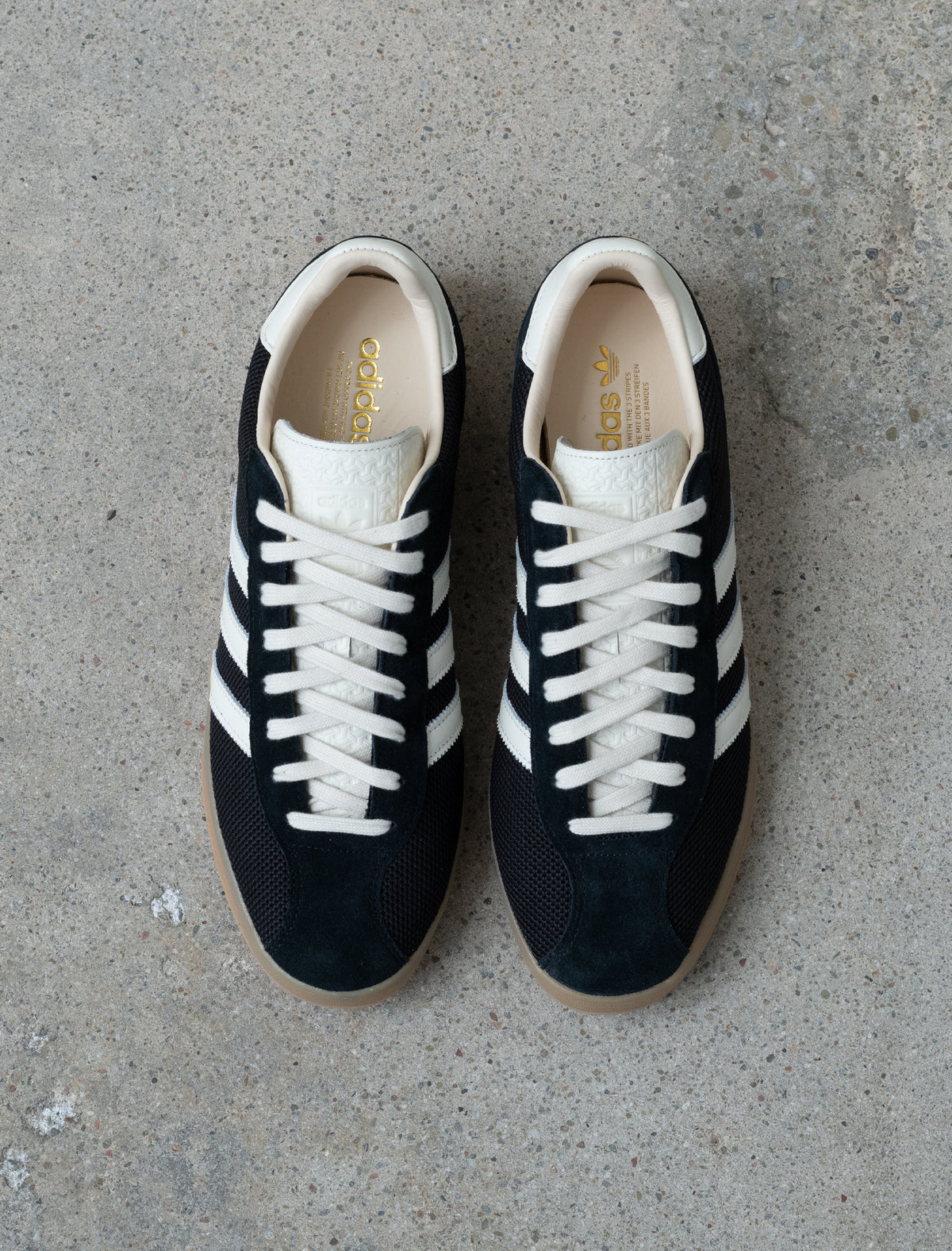 Adidas Gazelle Indoor Pro (Core Black/Off White) – Bows and Arrows